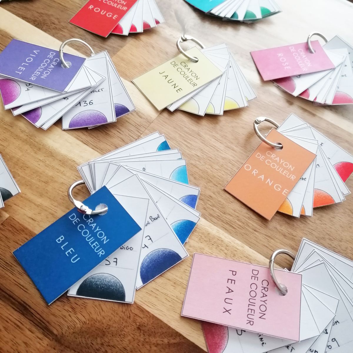 Update nuanciers coloriage - LES SECRETS DE MILIE