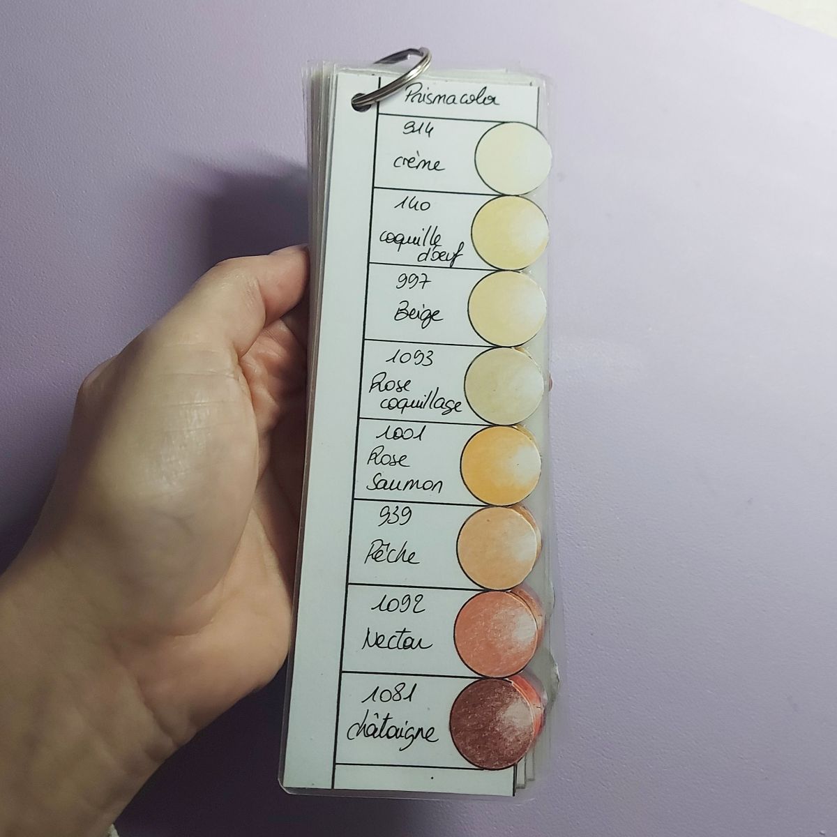 Update nuanciers coloriage - LES SECRETS DE MILIE